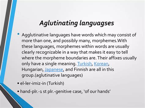 Morphological Types Of Languages Pdf