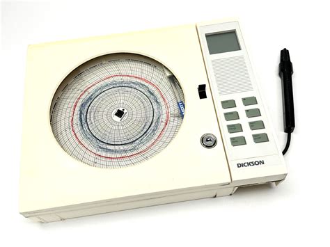 Dickson Thdx Temperature Humidity Chart Recorder W Probe