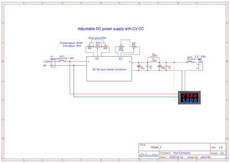 Variable Power Supply OSHWLab