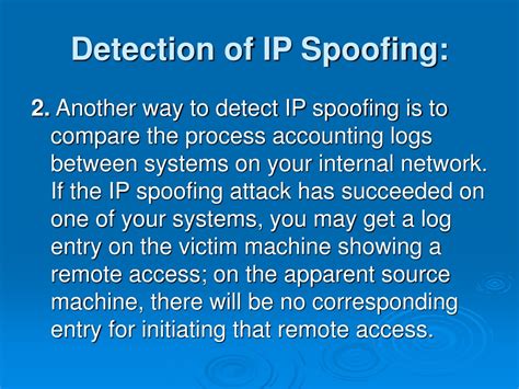 Ppt Intrusion Detection And Hackers Exploits Ip Spoofing Attack