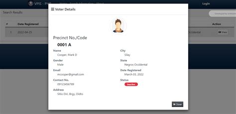 Voters Polling Information System In Php Oop Free Source Code Sourcecodester