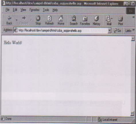 Tutorial Programing Belajar Asp Untuk Pemula Dengan Cepat Dan Mudah