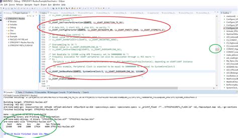 strange behavior of ide sw4stm32 in code editing a