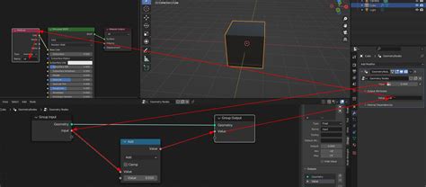 Transfer Value From Geometry Nodes To Shader Editor Materials And