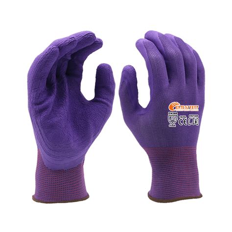 New Design Foam Latex Glove Palm Dip Oil Proof And Anti Wear