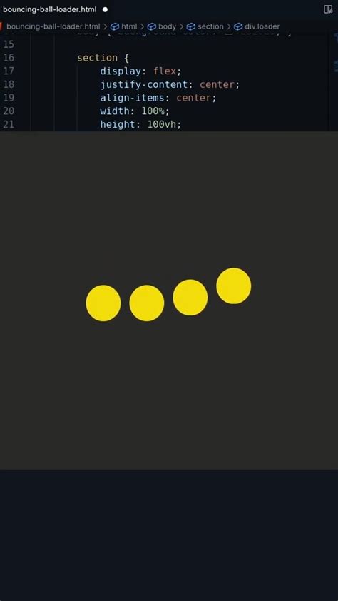 Bouncing Ball Loader Css Geekboots Video Video Coding Coding