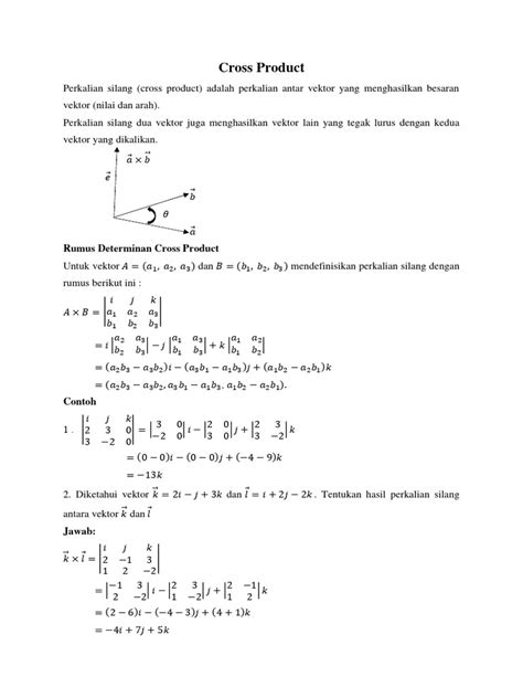 5 Cross Product Pdf