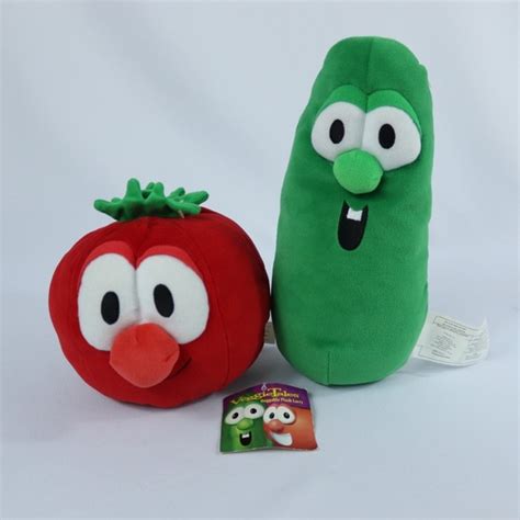 Big Idea Toys Veggie Tales Bob The Tomato Larry The Cucumber Bean
