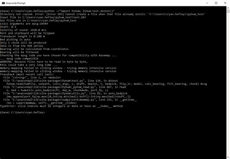 Pyhum Test Dotest Failing Memory Mapping Failed Or Something Went Wrong With Parallelised