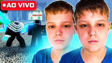 Blox Fruits Ao Vivo Jogando Com A Galera Youtube
