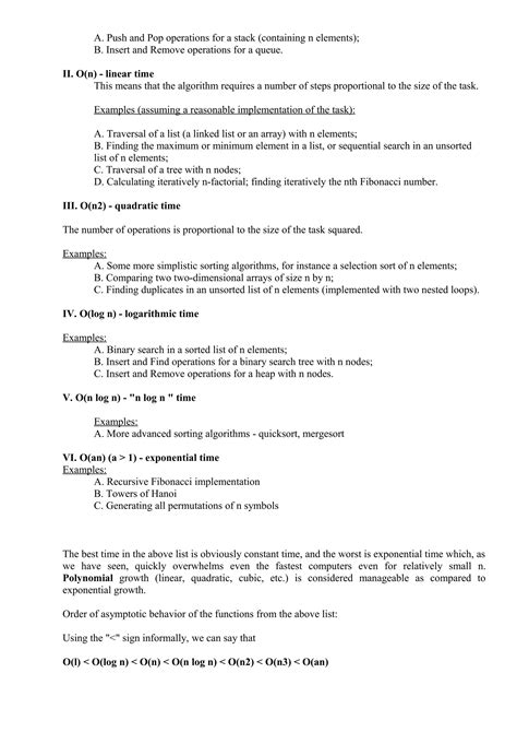 Time And Space Complexity Doc