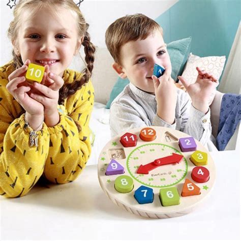 티몬 비즈 마켓 2살 3살 아기 시간 시계놀이 모양 도형 끼우기 교구 퍼즐 애기 숫자 키즈 블록 아가 장난감