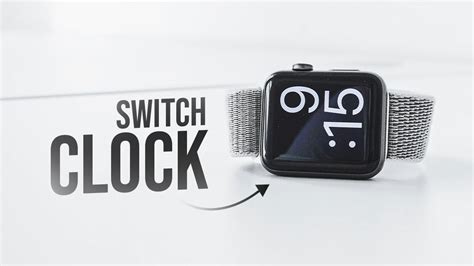 How To Switch Clock On Apple Watch Tutorial YouTube