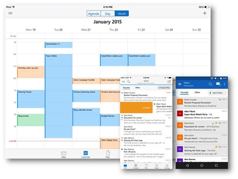 Outlook Lancé Pour Ios Et Android Et Office Pour Android En Version Finale