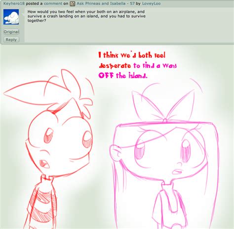 Ask Phineas And Isabella By Lustrousoul On Deviantart