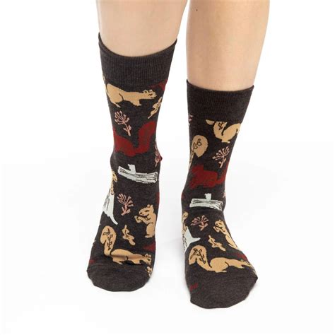 Good Luck Sock Woodland Squirrel