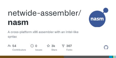 Releases · Netwide Assembler Nasm · Github