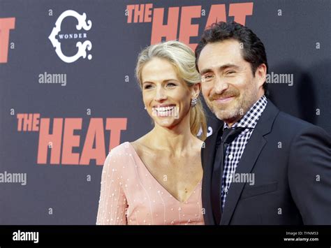 Demian Bichir And Wife Stefanie Sherk Arrive On The Red Carpet At The