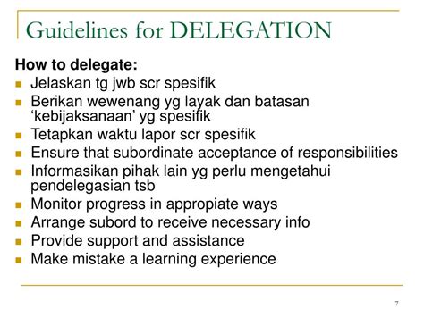 PPT DELEGATION AND EMP0WERMENT PowerPoint Presentation Free Download ID 4508739