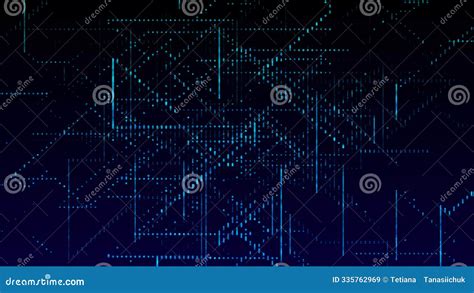 Abstract Digital Background Big Data Visualization Data Flow Information Concept Of Digital