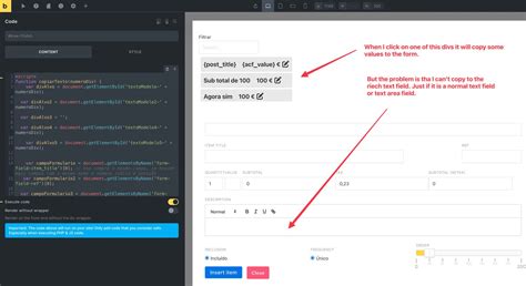 Populate Rich Text Field Using Javascript How To Bricksforge Community Forum