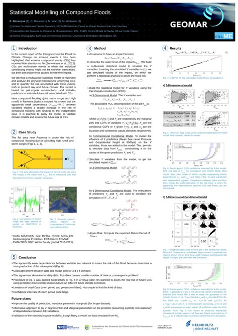 Pdf Multivariate Statistical Modelling Of Compound Floods
