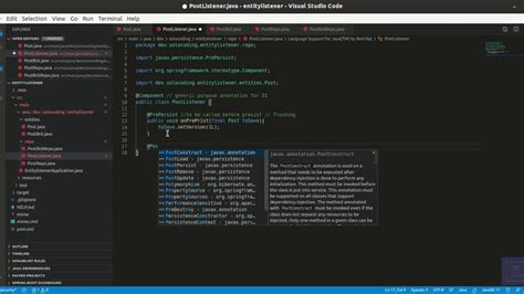 Implement An Entity Listener In Our Springboot Application Youtube
