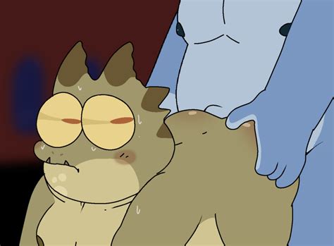 rule 34 all fours amphibia amphibia series amphibian anal anal sex ass barrel the brave blue