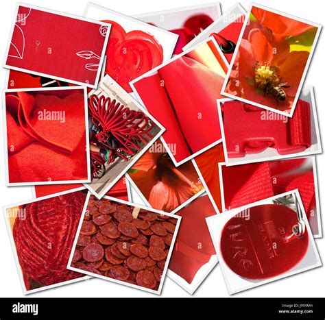 Object Colour Collage Photos Color Images Montage Assemblage