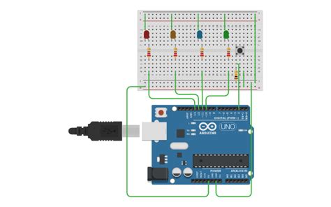 Circuit Design Switch A 4 Vie Arduino Tinkercad