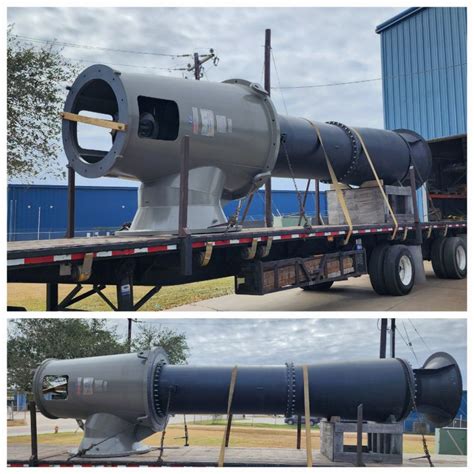 This Vct Pump Tips The Scale At 32 000 Lbs It Will Produce 82 000 Gpm