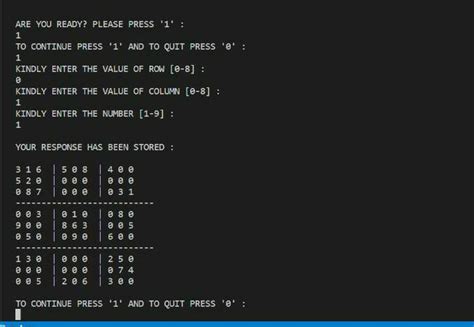 GitHub Sheetal SUDOKU GAME