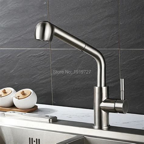 100 Solid Brass Construction Spout 360 Rotating Swivel Spout Single Hole Reflex Pull Out