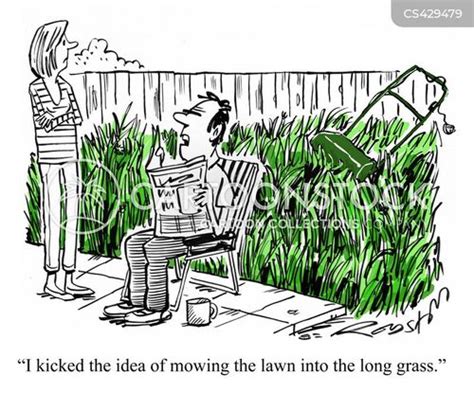 Kicked Into The Long Grass Cartoons And Comics Funny Pictures From Cartoonstock