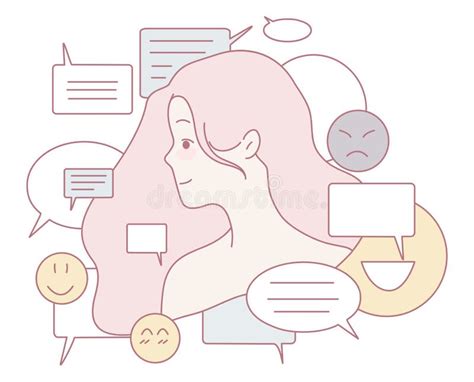 Expressions And Communication In A Diverse Everevolving Digital World Of Interactions Stock