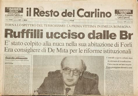 Roberto Ruffilli Trucidato Dalle Brigate Rosse 35 Anni Fa Marco Di Maio