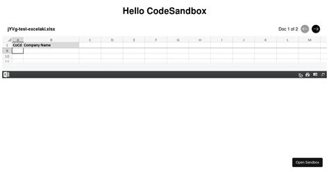 React Doc Viewer Demo Forked Codesandbox