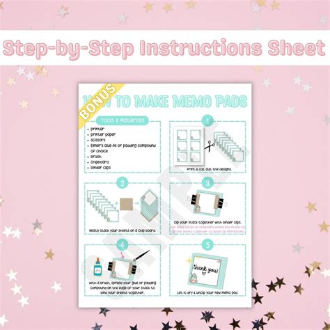 Kawaii Printable Memo Sheets Cute Memo Pads Digital Download Kawaii Stationary Puppy