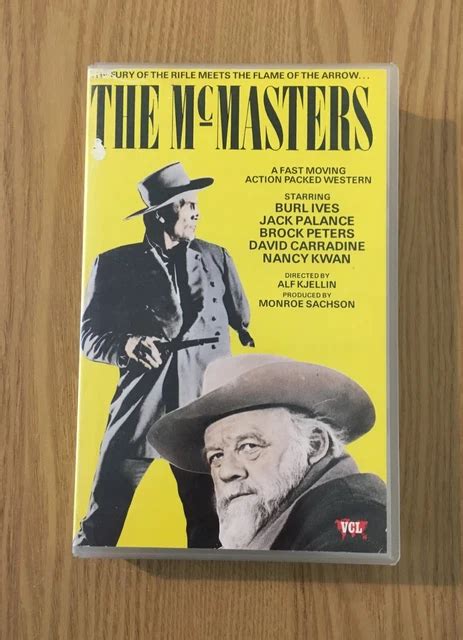 The Mcmasters ~ Vcl Pre Cert Vhs Video Faulty £365 Picclick Uk