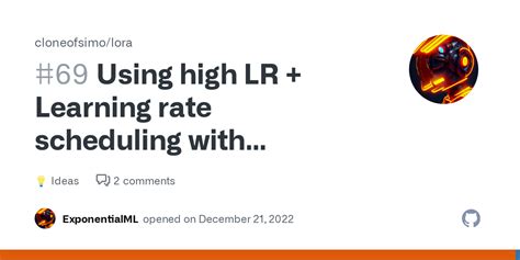Using High Lr Learning Rate Scheduling With Captions For Better