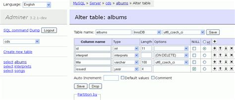 Adminer File Extensions