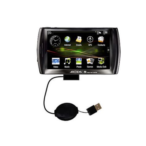 Usb Power Port Ready Retractable Usb Charge Usb Cable Wired Specifically For The Archos