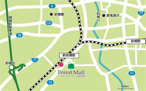 アクセス フォレストモール新前橋