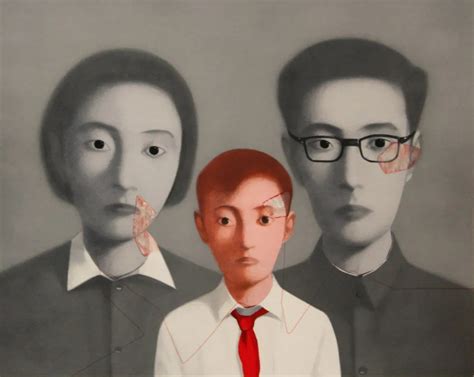 张晓刚的“大家庭”蕴含了怎样的血缘关系？油画丙烯什么值得买