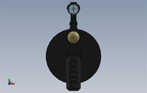 M32榴弹发射器 Solidworks 2013 模型图纸免费下载 懒石网