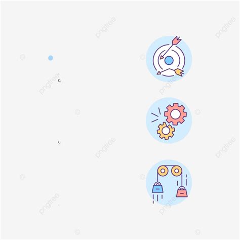 Text And Line Icons Depicting Productivity Issues Concept Vector Issue