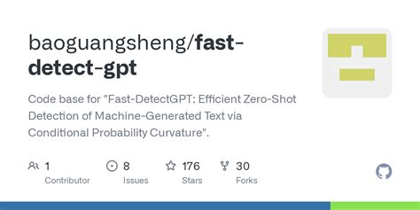 Github Baoguangshengfast Detect Gpt Code Base For Fast Detectgpt