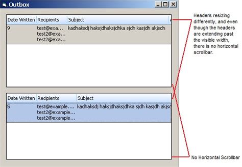 BUG MinimumWidth Columns Codejock Developer Community
