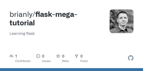 Github Brianlyflask Mega Tutorial Learning Flask