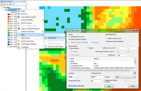 Exporting Grid To Tiff Keeping Classified Symbology Using Arcgis For Desktop Geographic